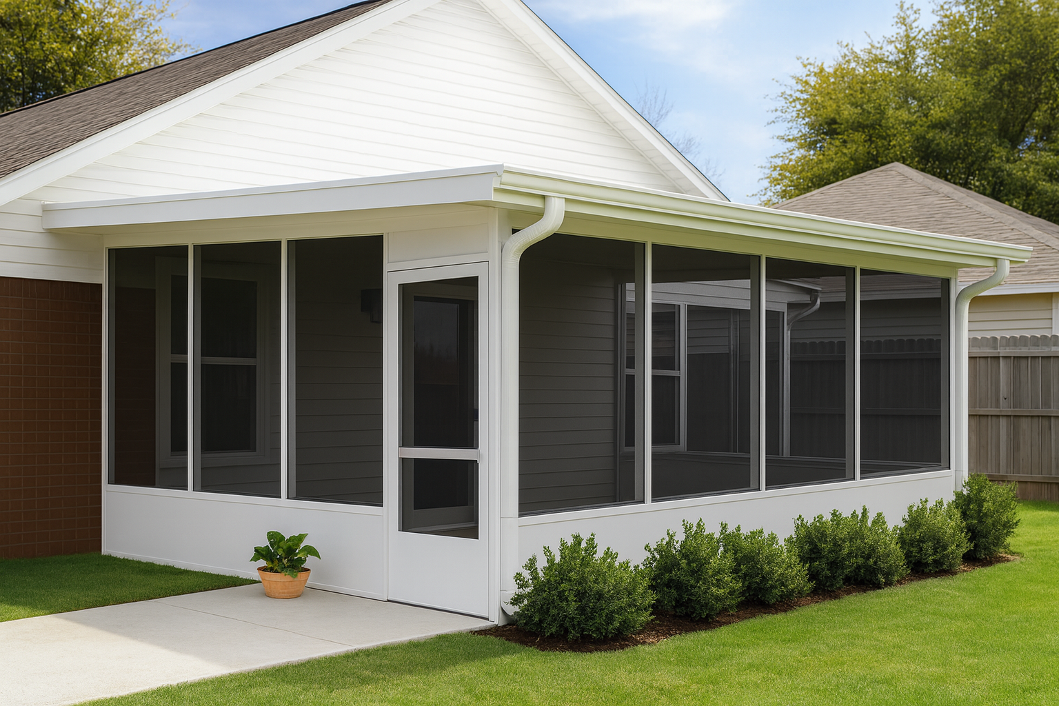 Enclosed Screen Porches - Kelly Outdoor Living